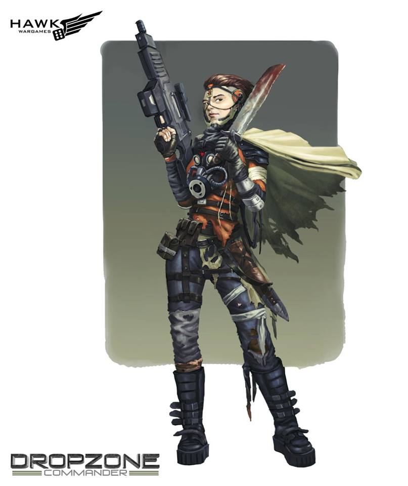 10mm Wargaming: Dropzone Commander Resistance Fighters Portraits from ...