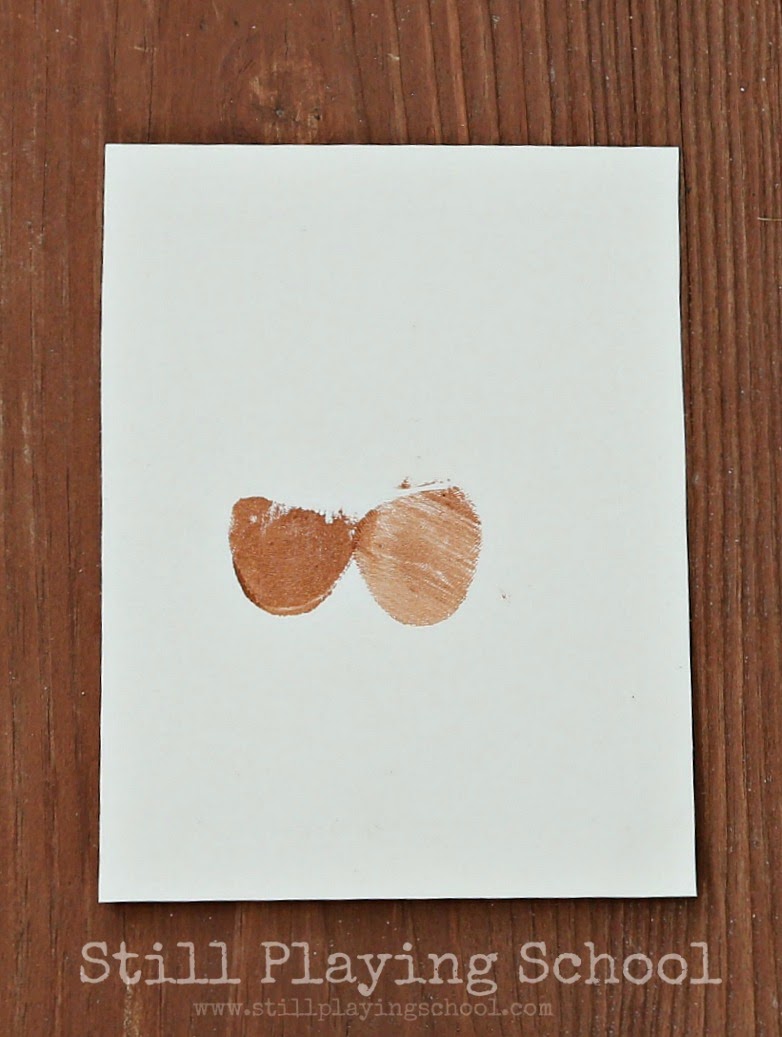 Toeprint Acorn Keepsake Craft for Kids | Still Playing School