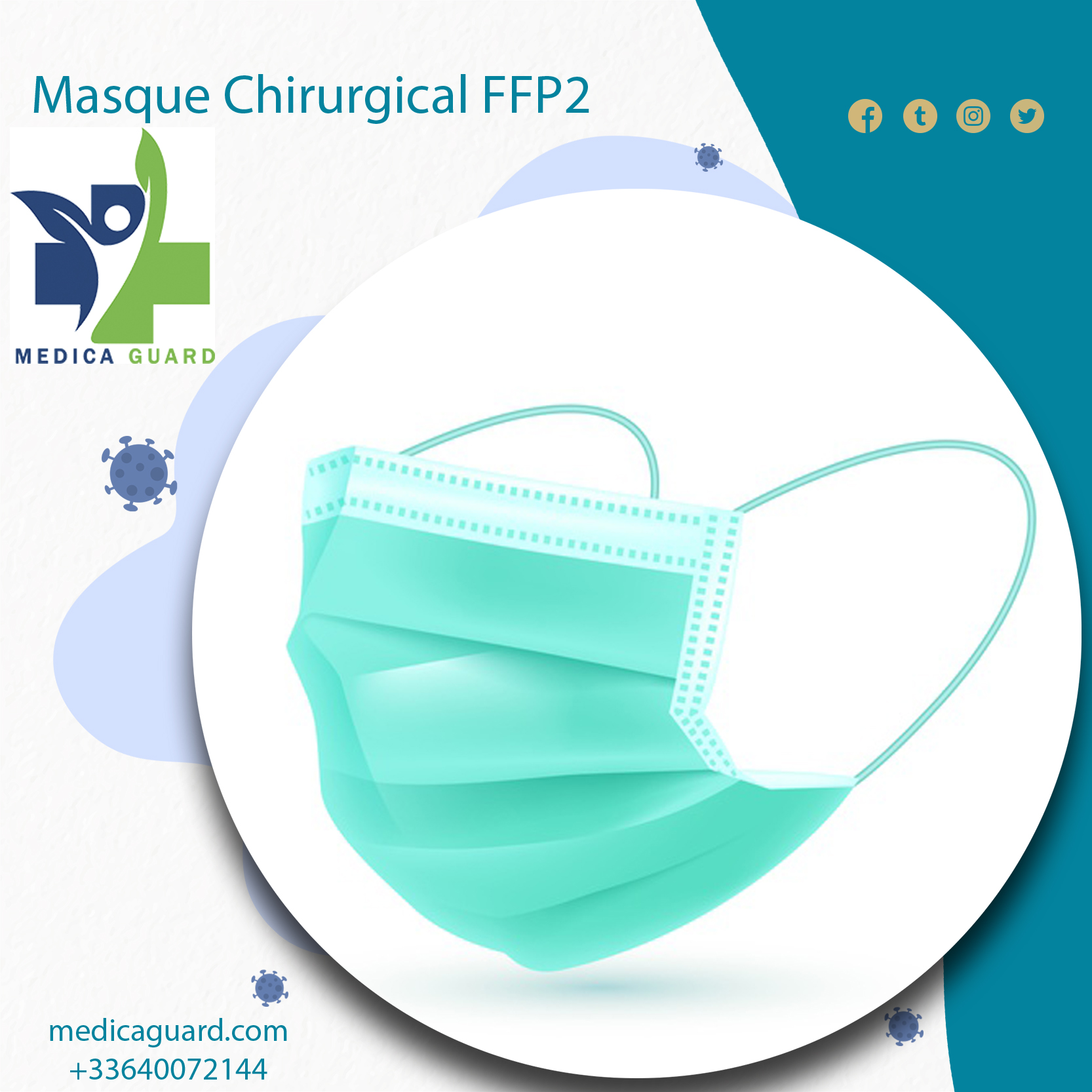 medicaguard: Masque Chirurgical FFP2 is Considered as the Best Face Mask!