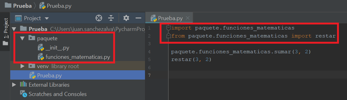 ELECTROBÓVEDA: Python: Módulos y Paquetes