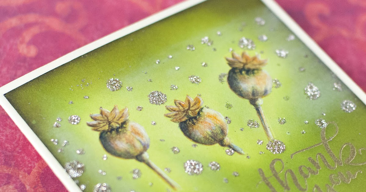 Ink Blending on Coloured Cardstock | Challenge Time at Create A Smile ...