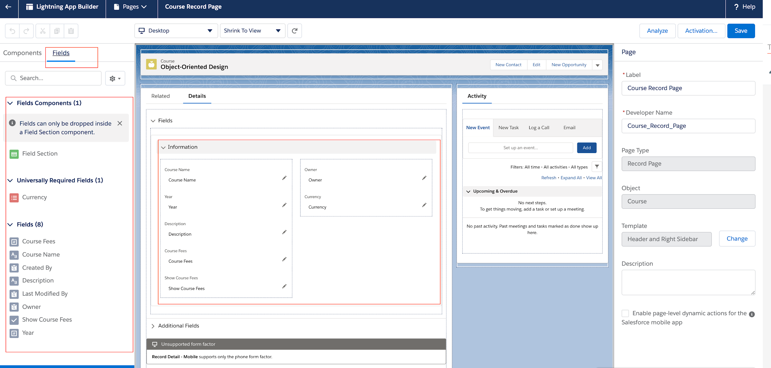 Dynamic Form in Salesforce | Technical Potpourri from Sudipta Deb