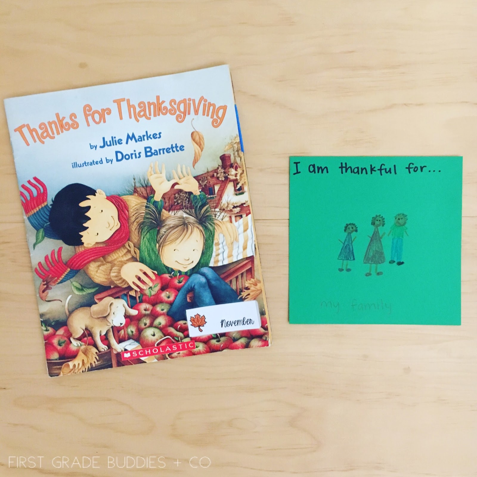 November Notes: Ideas and FREE Resources | First Grade Buddies