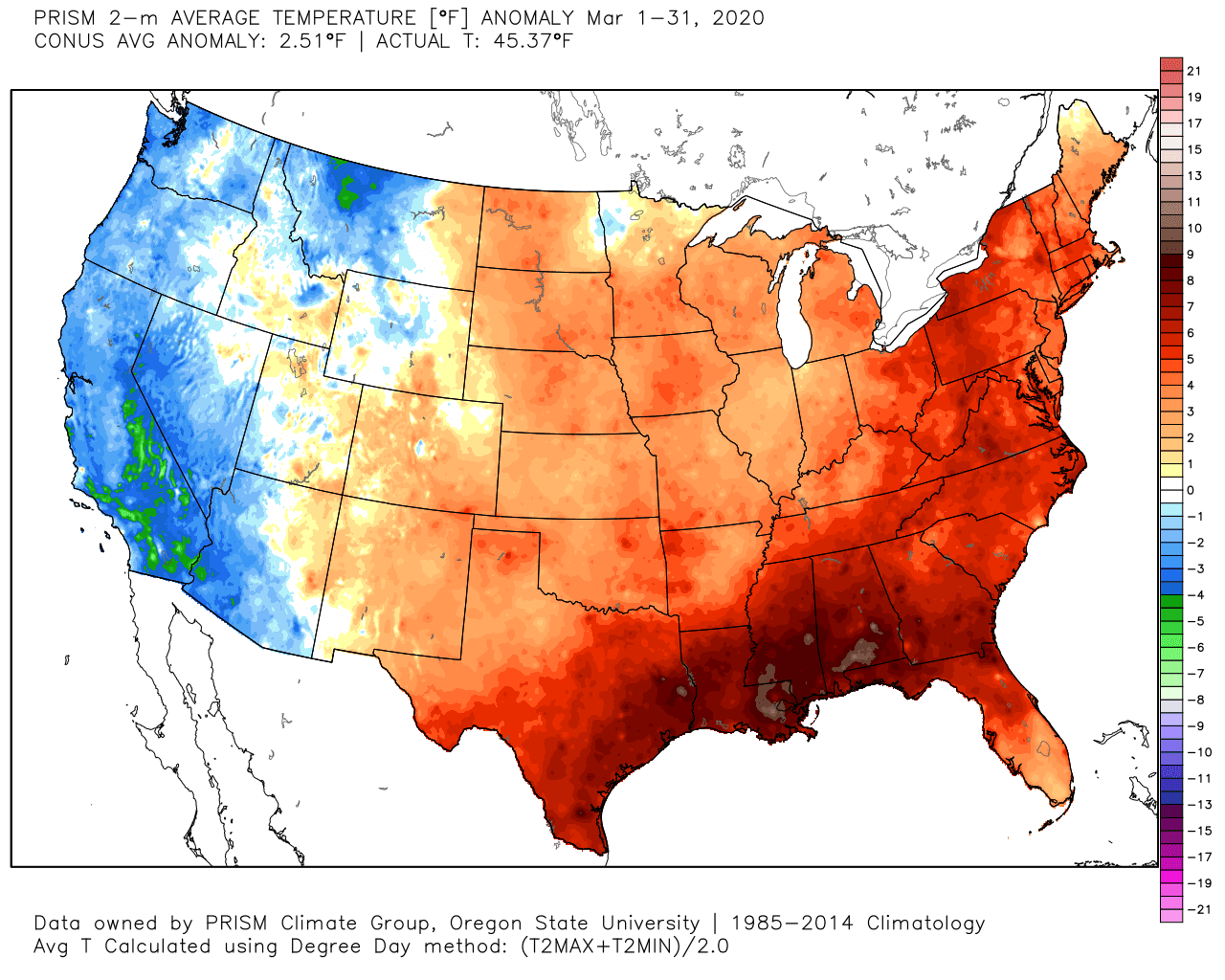 MWN Blog: March 2020 Climate Data for Memphis, TN