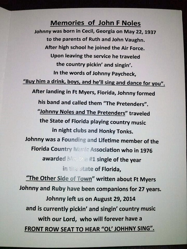 Gary's Country: Johnny Noles and the Big Still Lounge