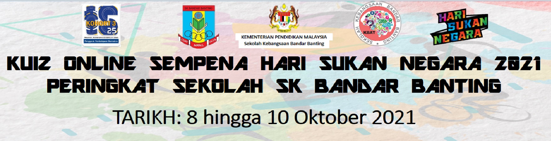 SK BANDAR BANTING ( BToPS ): PROGRAM BULAN SUKAN NEGARA