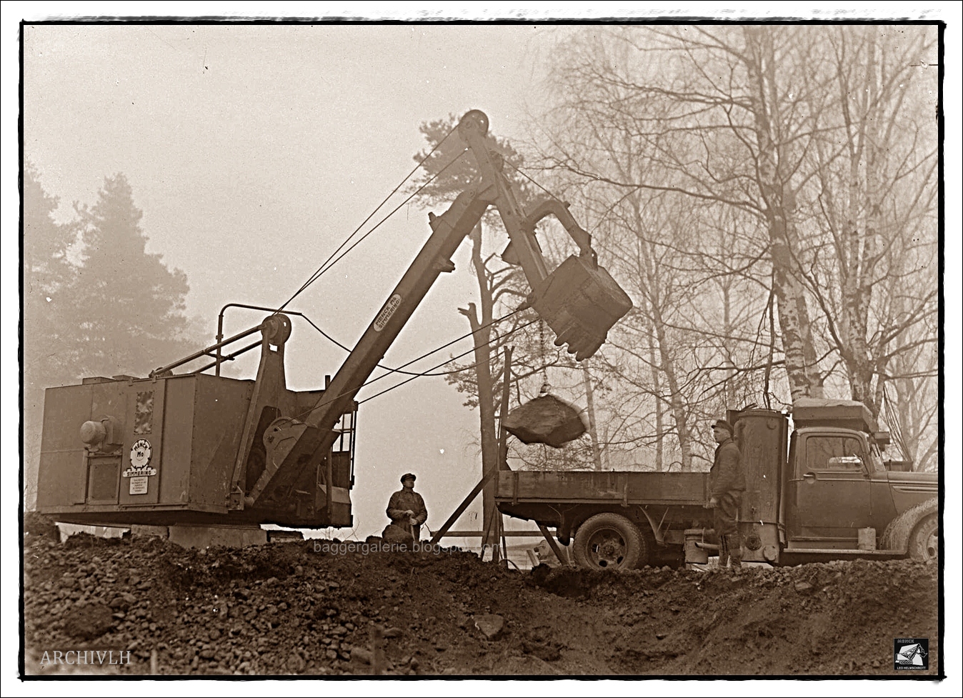 Bagger Galerie Construction Machines: MENCK Mo Simmering Elektro ...