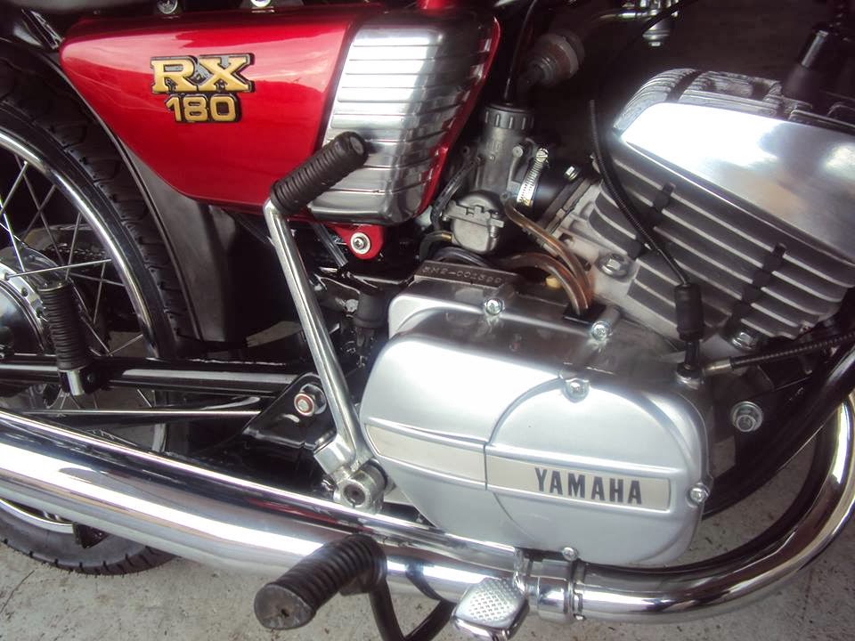 MATÃO MOTOS: YAMAHA RX 180 AVANT 1982 VERMELHA