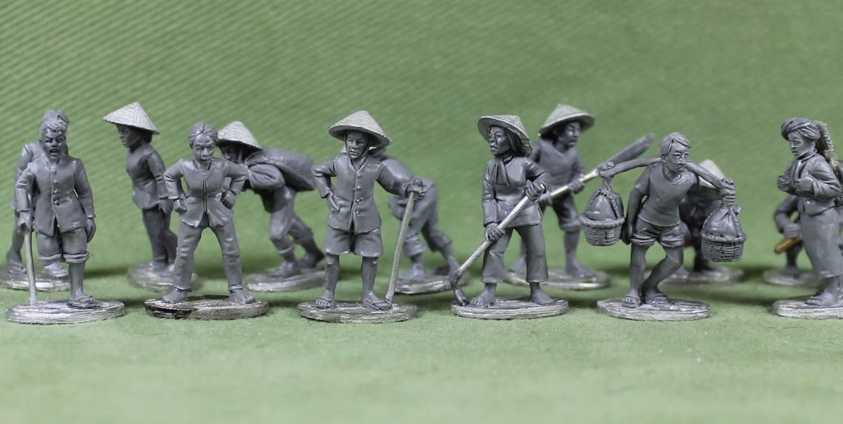 Wargame News and Terrain: Empress Miniatures: 28mm Vietnamese Civilians ...