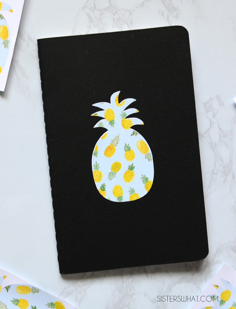 How to Print and Cut Stickers - Back to School Craft - Sisters, What!