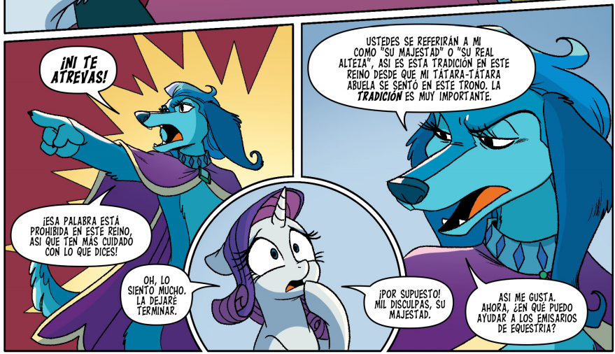 Resumo #4 - HQ MLP:FIM Temporada 10 - Rarity e os Cães-Diamante