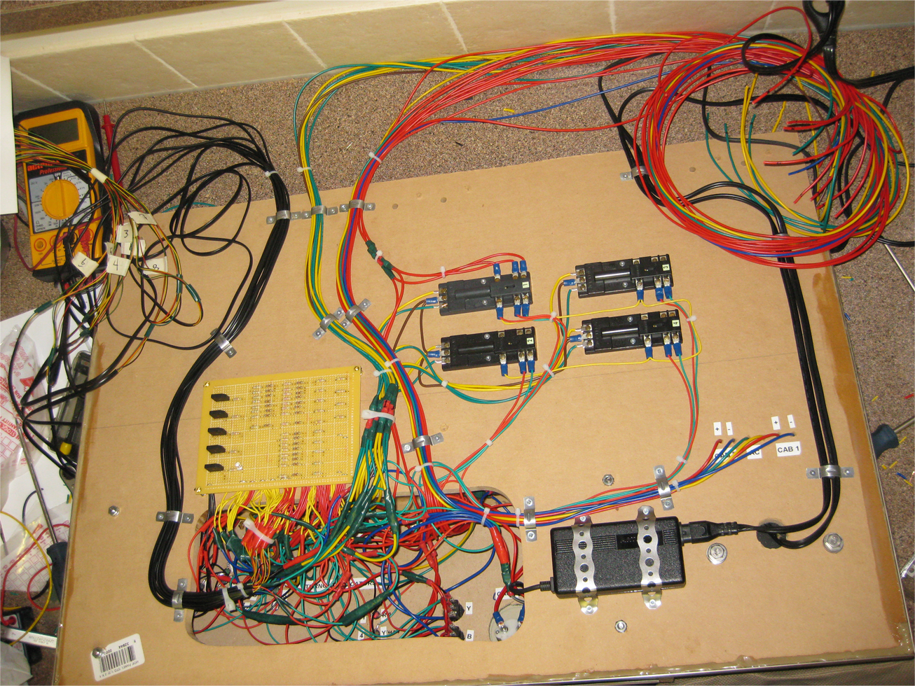 Control Panel Wiring - Part I - TY'S MODEL RAILROAD