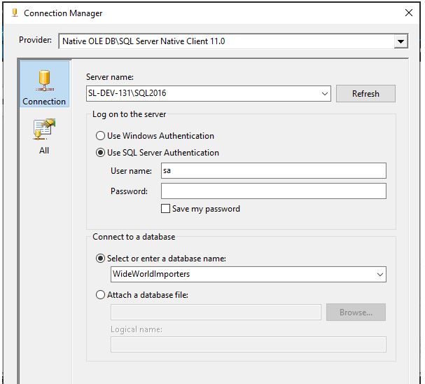 SQL Server Integration Service (SSIS) 2016 - Loading Data from Table to ...