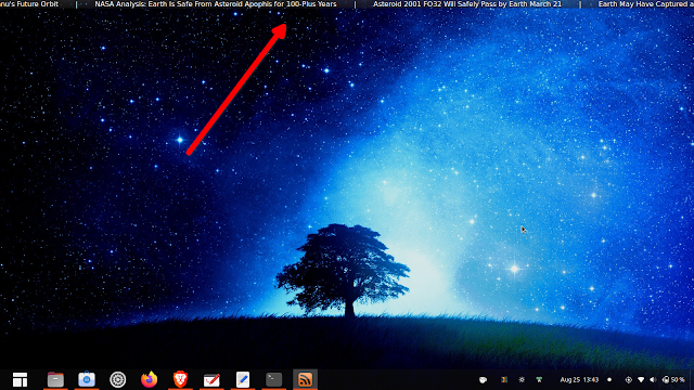 Add A News Ticker To Your Desktop With TICKR (Scrolling News Feed ...
