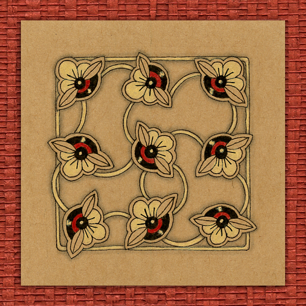 Time for Tangling: Today's Tangle - Akebia