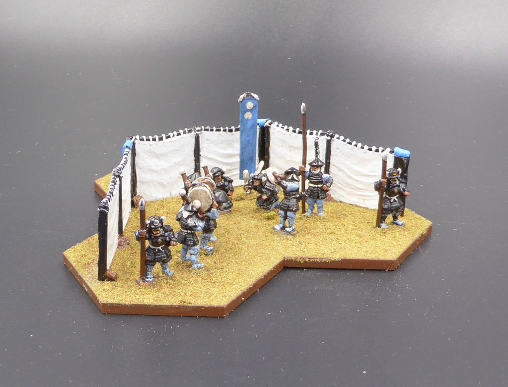 Palouse Wargaming Journal: Command Tents for Samurai Battles