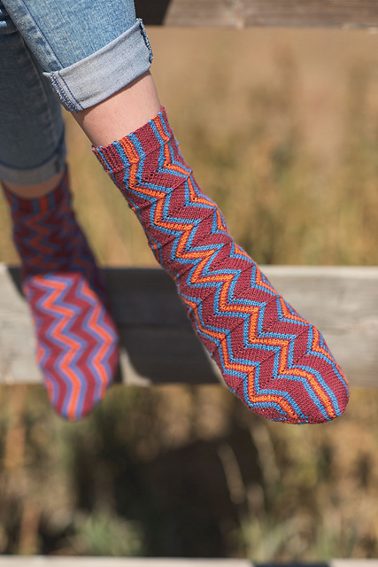 Knitter's Pride: Winner + Creative Sock Construction Round-Up