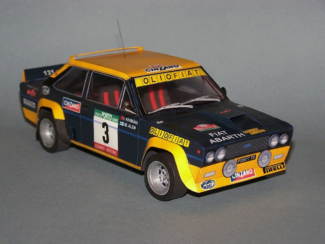 Fiat 131 Abarth Markku Alen Lombard RAC Rally Great Britain 1977