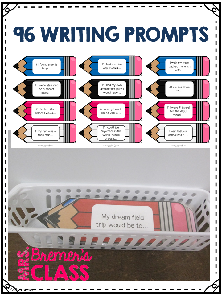 Second Grade Writing Centers for ALL Year Long | Mrs. Bremer's Class