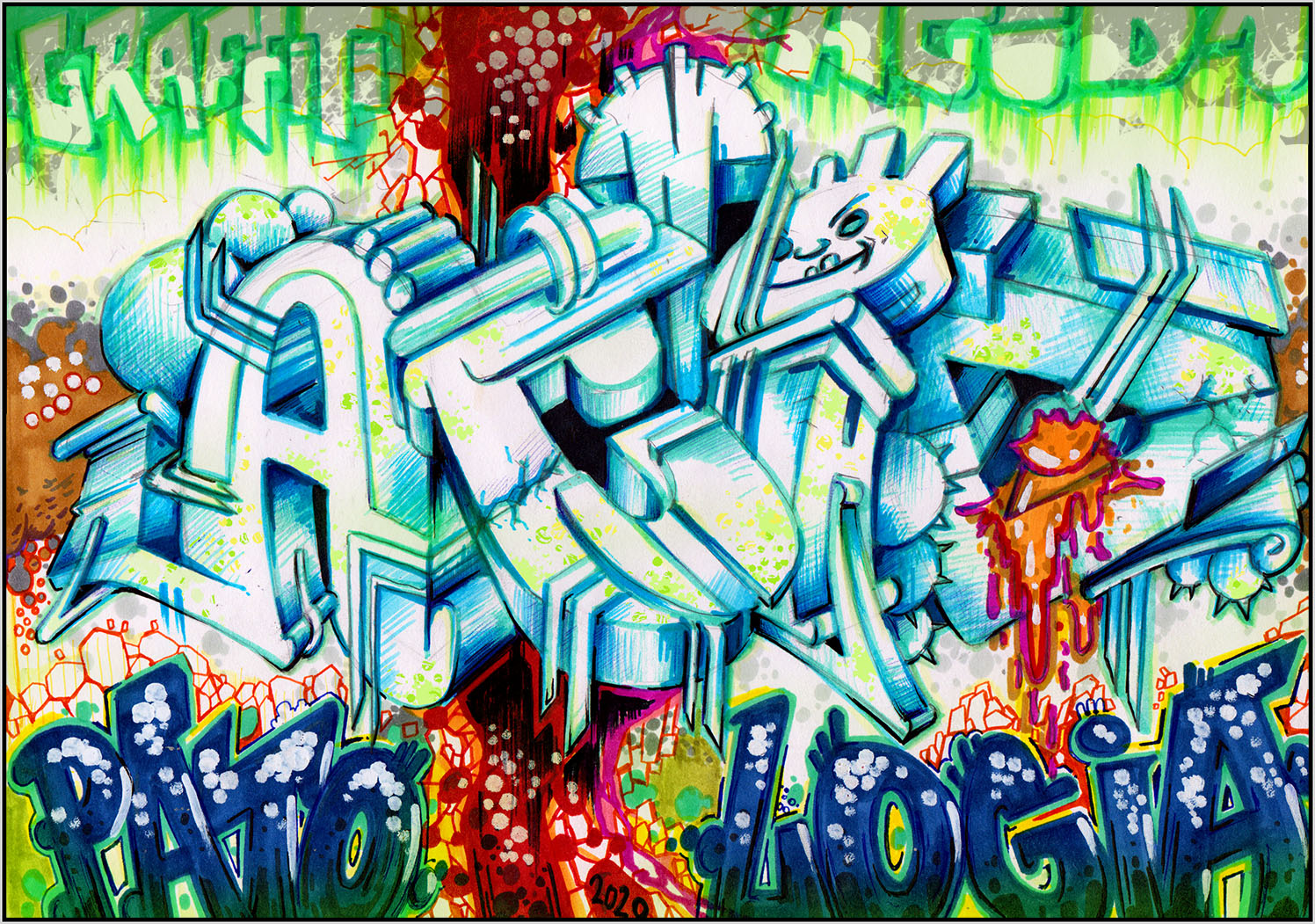 ACID-GRAFFIX DESIGN: szkice