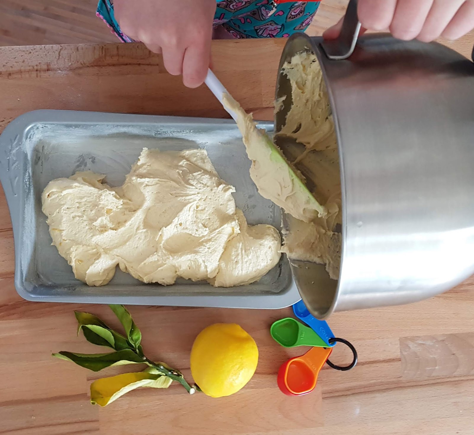 Lemon Drizzle Slab Cake