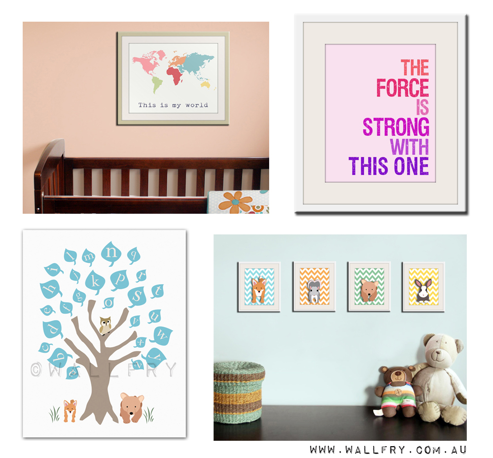 WallFry | Wall Art for Small Fry: Wall Art for Small Fry