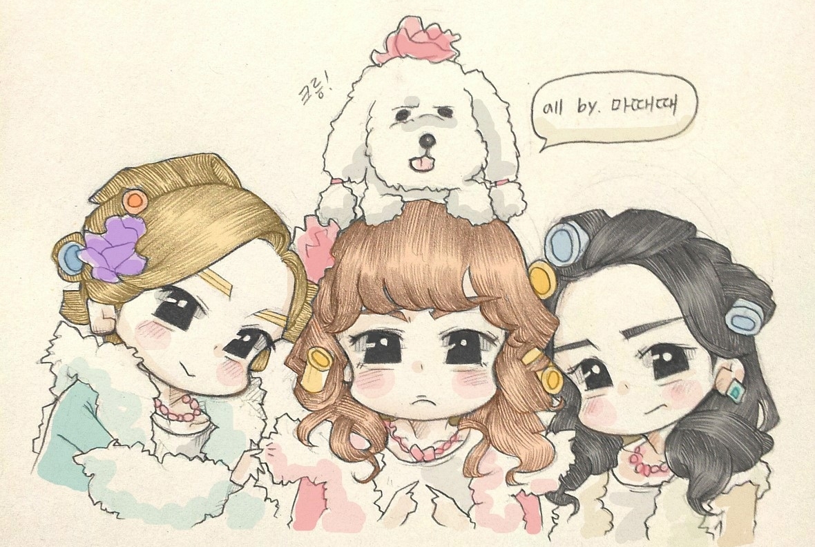 TaeTiSeo (TTS) Cartoon Wallpaper (Twinkle MV) | Seolent