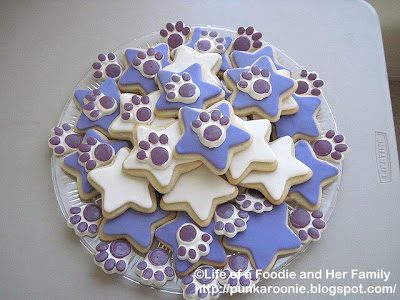 Life of a Foodie and Her Family: Rolled Butter Cookies with Marshmallow ...