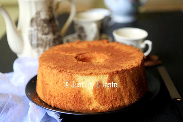 Cream Cheese Chiffon Cake | Just Try & Taste
