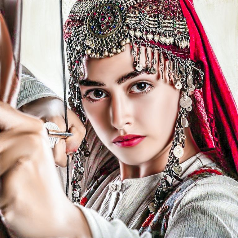 Esra Bilgiç "Halime Sultan" in Diriliş Ertuğrul HD Wallpapers