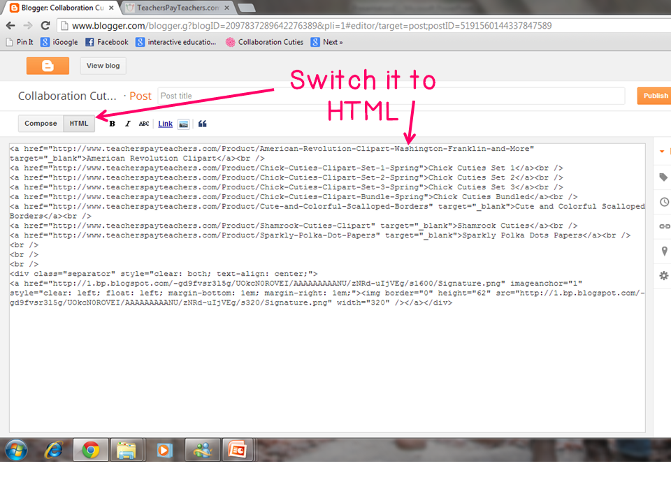 Collaboration Cuties: How to put a Hyperlink in your TpT Product ...