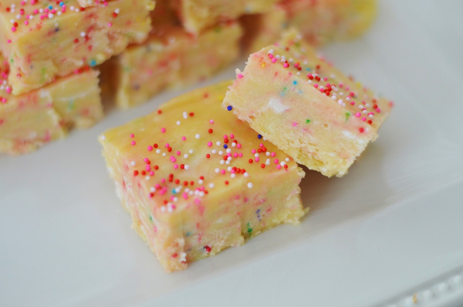 The Art of Comfort Baking: Cake Batter Fudge