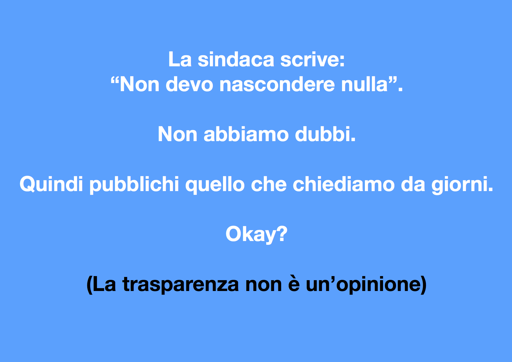 Vizzoloalfuturo: Omissis