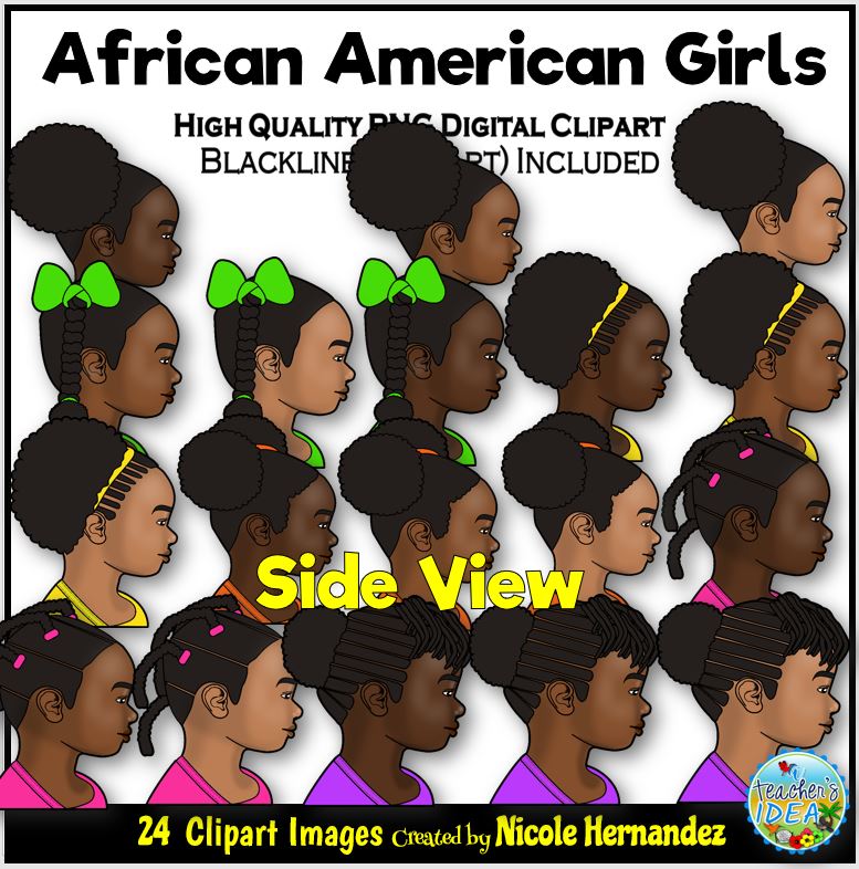 A Teacher's Idea: African American Kids Clip Art
