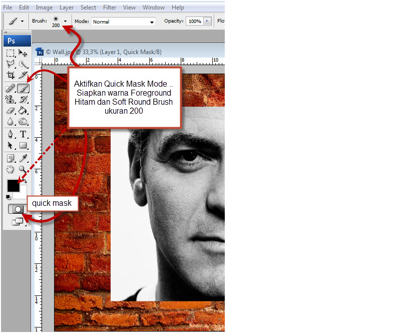 Edit Foto dengan Efek Bunglon di Photoshop ~ Graphic in Design