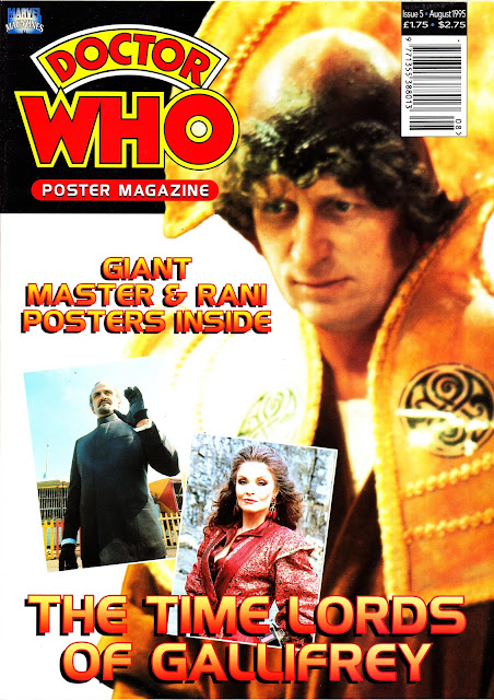 STARLOGGED - GEEK MEDIA AGAIN: 1995: DOCTOR WHO POSTER MAGAZINE ISSUE 5 ...