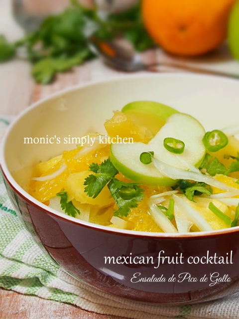 Mexican Fruit Cocktail - Monic's Simply Kitchen