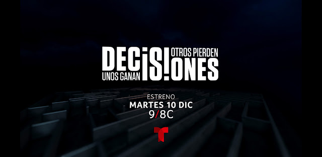 Telemundo estrena Decisiones – Unos Ganan, Otros Pierden