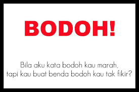 Tukar Tiub: LAGI KES BODOH