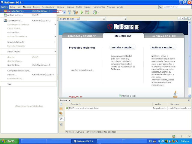 Rabinal Virtual: Conexion netbeans 7.1 java con oracle 10g XE