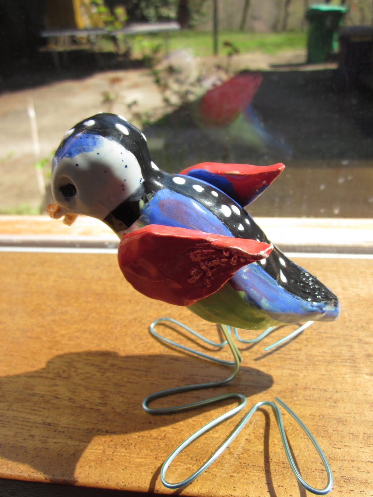 Clay Art Bird at Virginia Corns blog