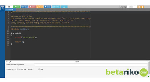 √ Cara Menggunakan Compiler OnlineGDB C++, Phyton, Java - Betariko