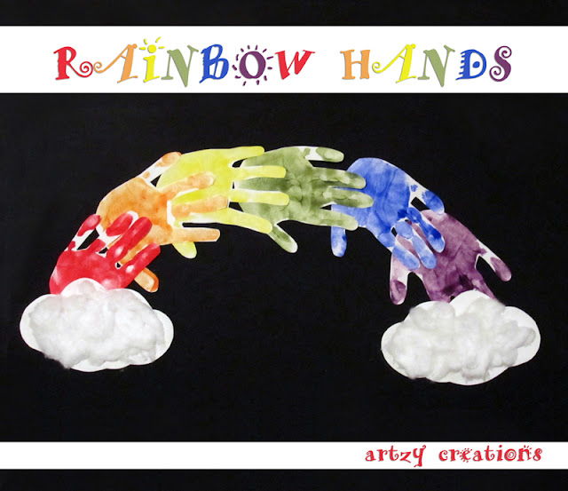 Artzy Creations: Rainbow Hands