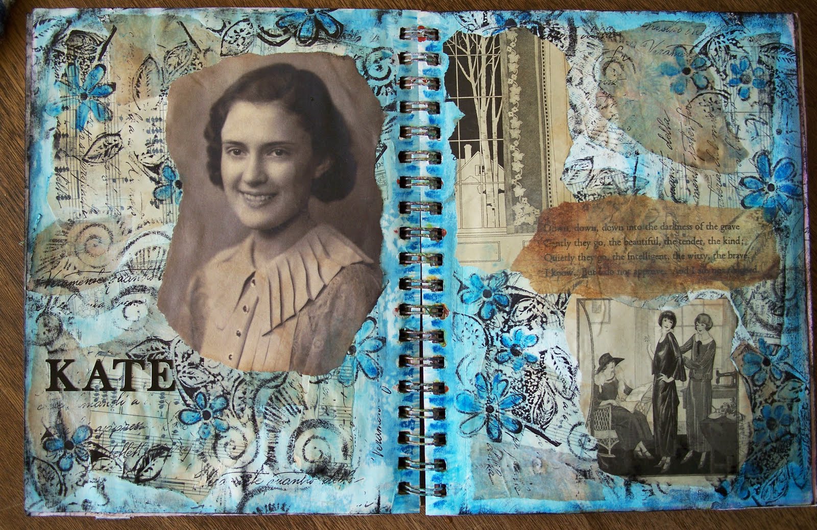 VLC Designs: Vintage Pages completed