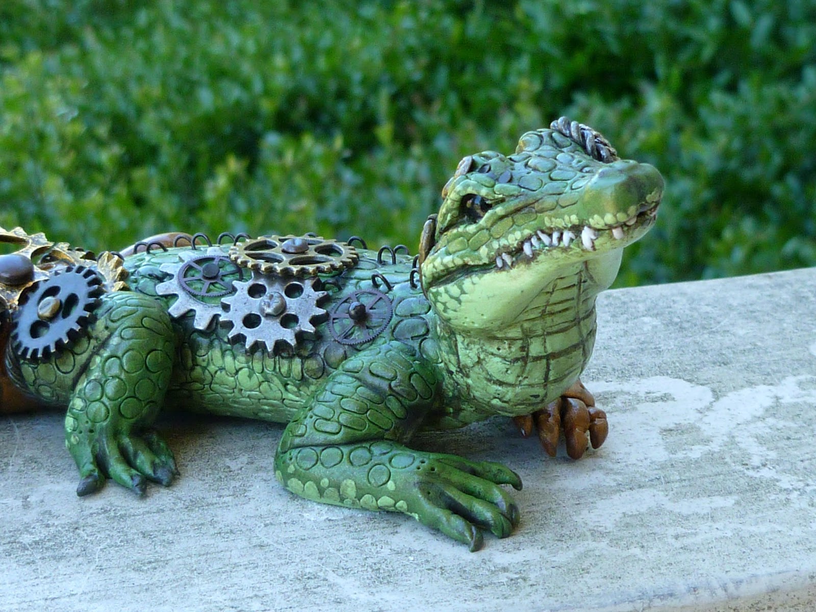 Mystic Reflections: Check out this Crocodile Smile