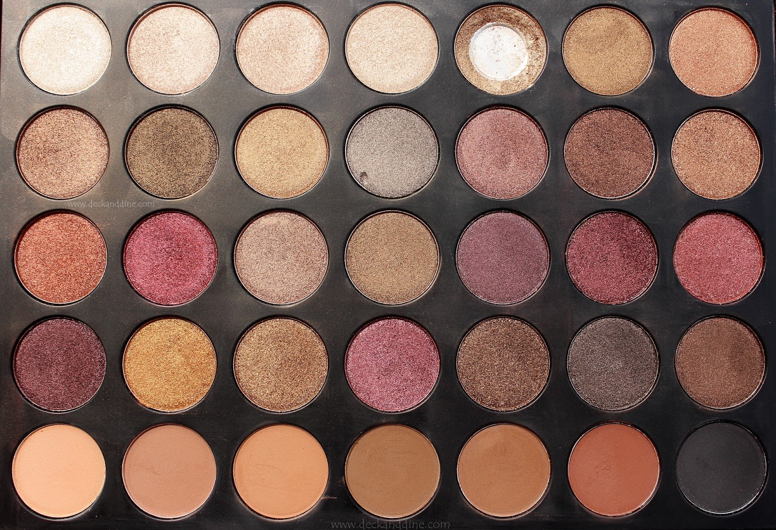 MORPHE 35F - FALL INTO FROST EYE SHADOW PALETTE REVIEW, SWATCHES and ...