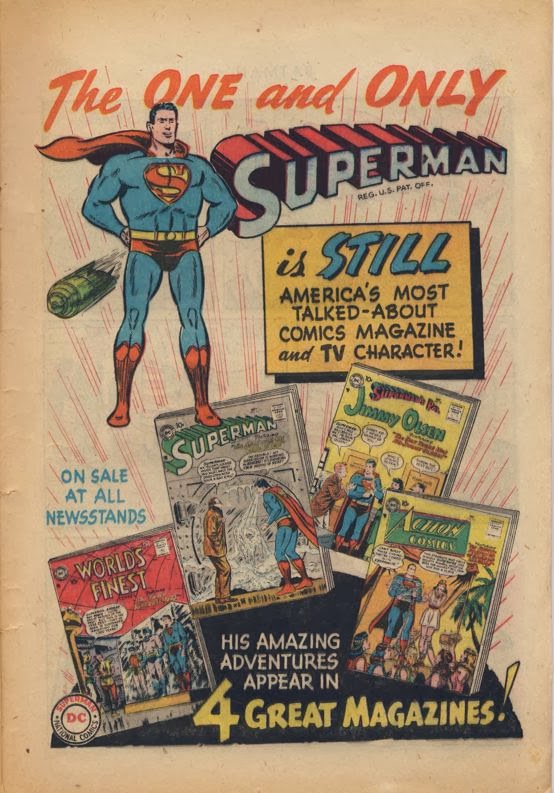 Seduction of the Indifferent: Highlighting House Ads: Superman 1957