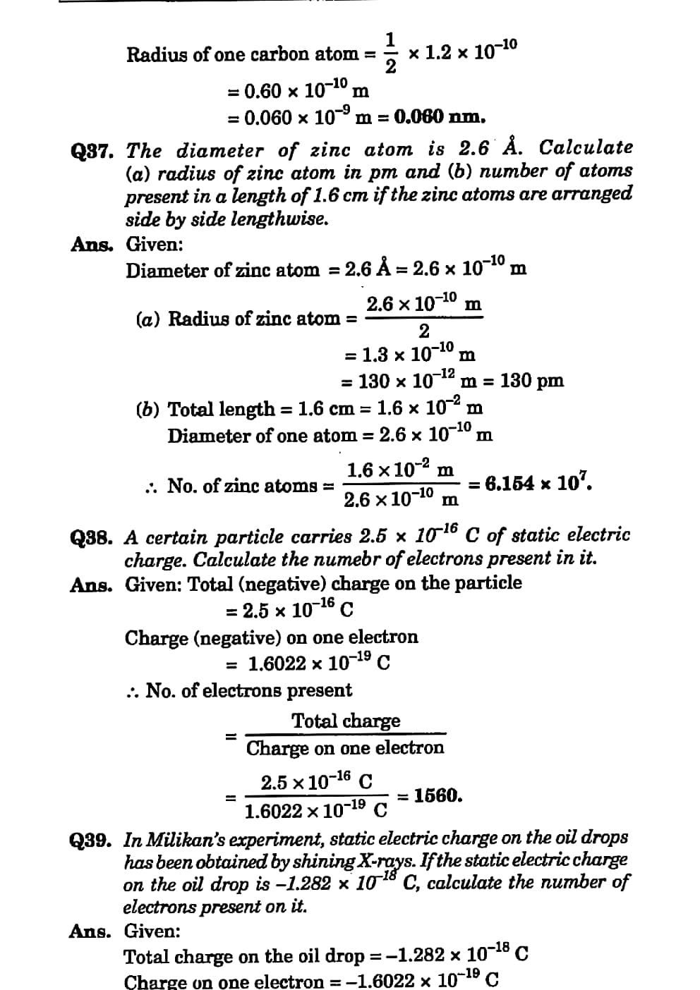 Structure of atom class 11 chemistry - Studypur