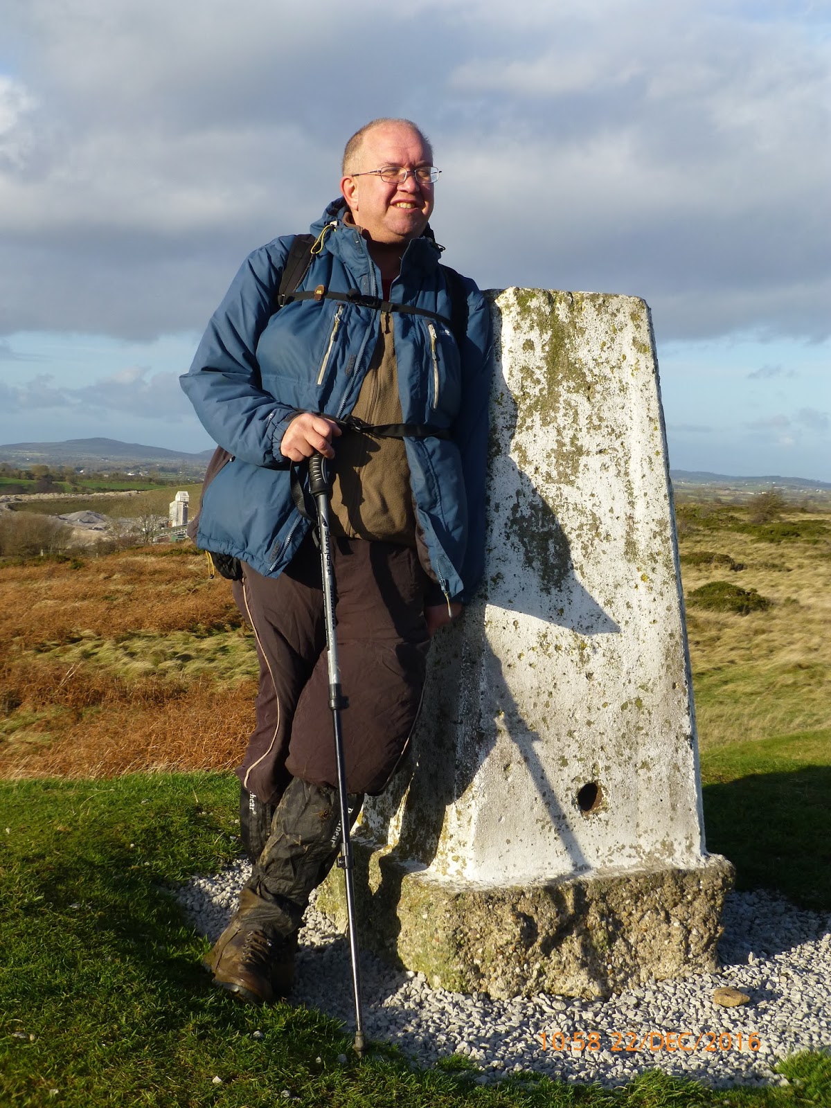 Harris Hikers: Halkyn, Limestone, Lead and Four Quarries 22nd December 2016