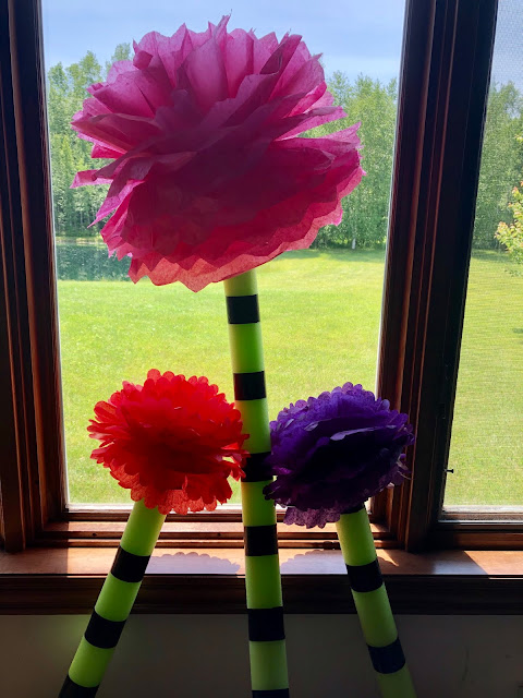 Digital Meanderings: DIY Truffula Trees